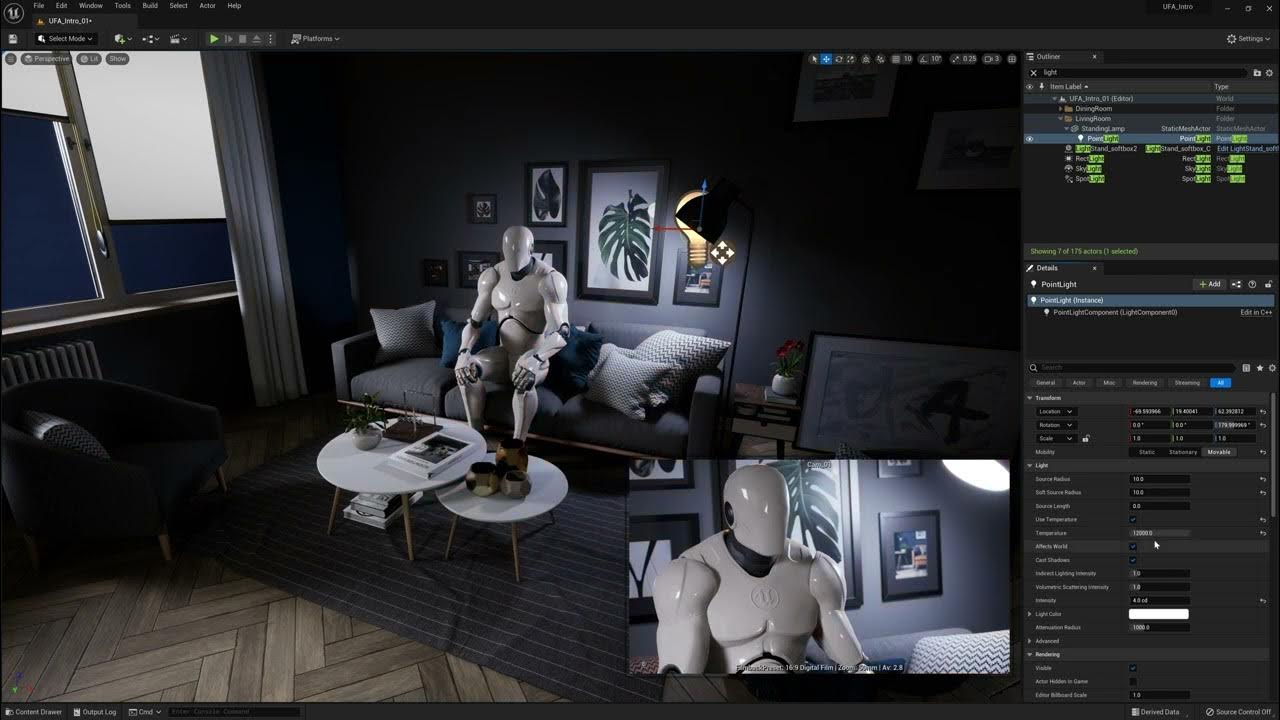 Unreal Film Fundamentals - 03 - Lighting the Scene - YouTube
