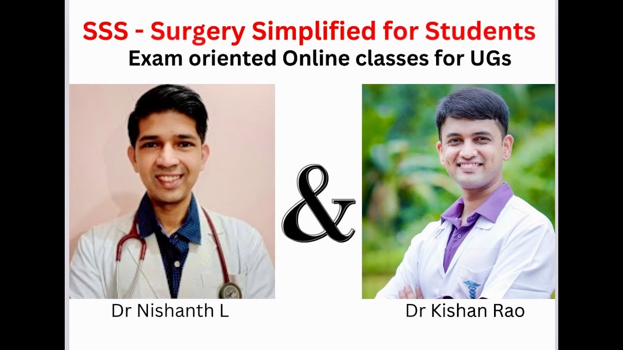 Introduction to SSS - Surgery Simplified for Students - YouTube