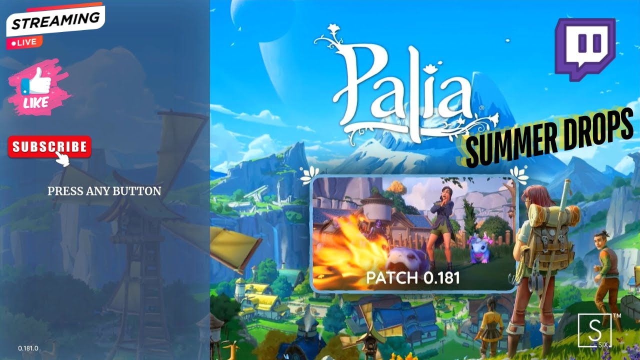 SUMMER TWITCH DROPS @Palia - YouTube