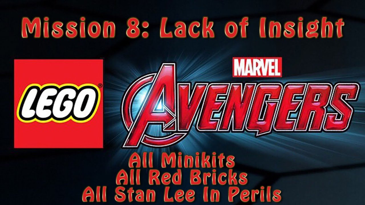 LEGO Marvel's Avengers Lack of Insight Walkthrough (All Minikits, Red ...