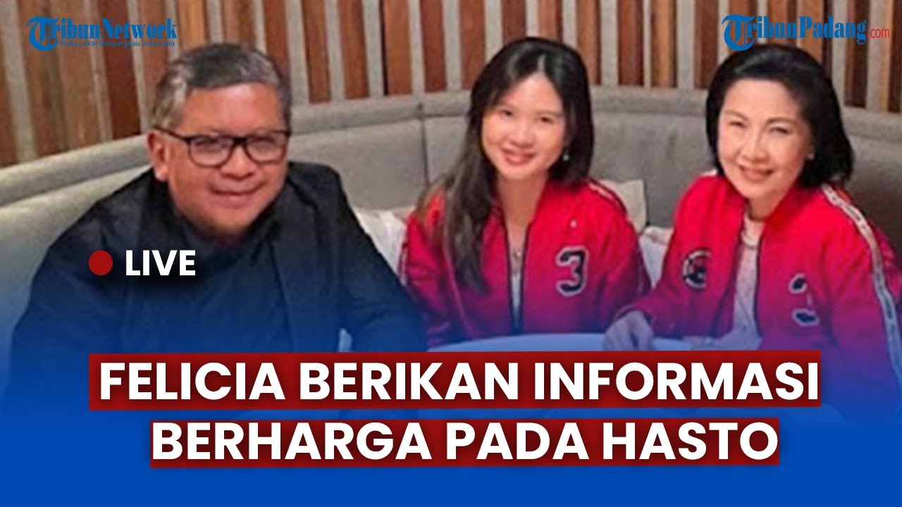 🔴Mantan Kekasih Kaesang Pangarep, Felicia Tissue, Bertemu Hasto ...