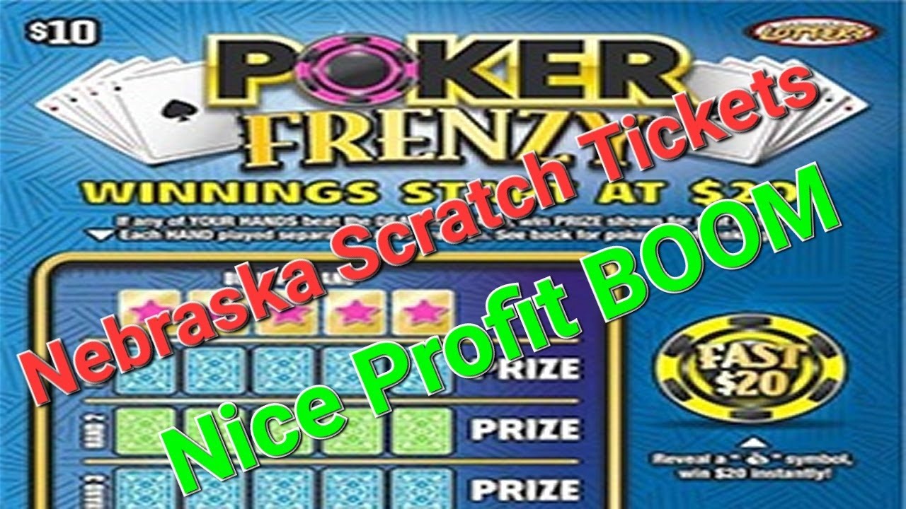 Nebraska Scratch Tickets Nice win - YouTube