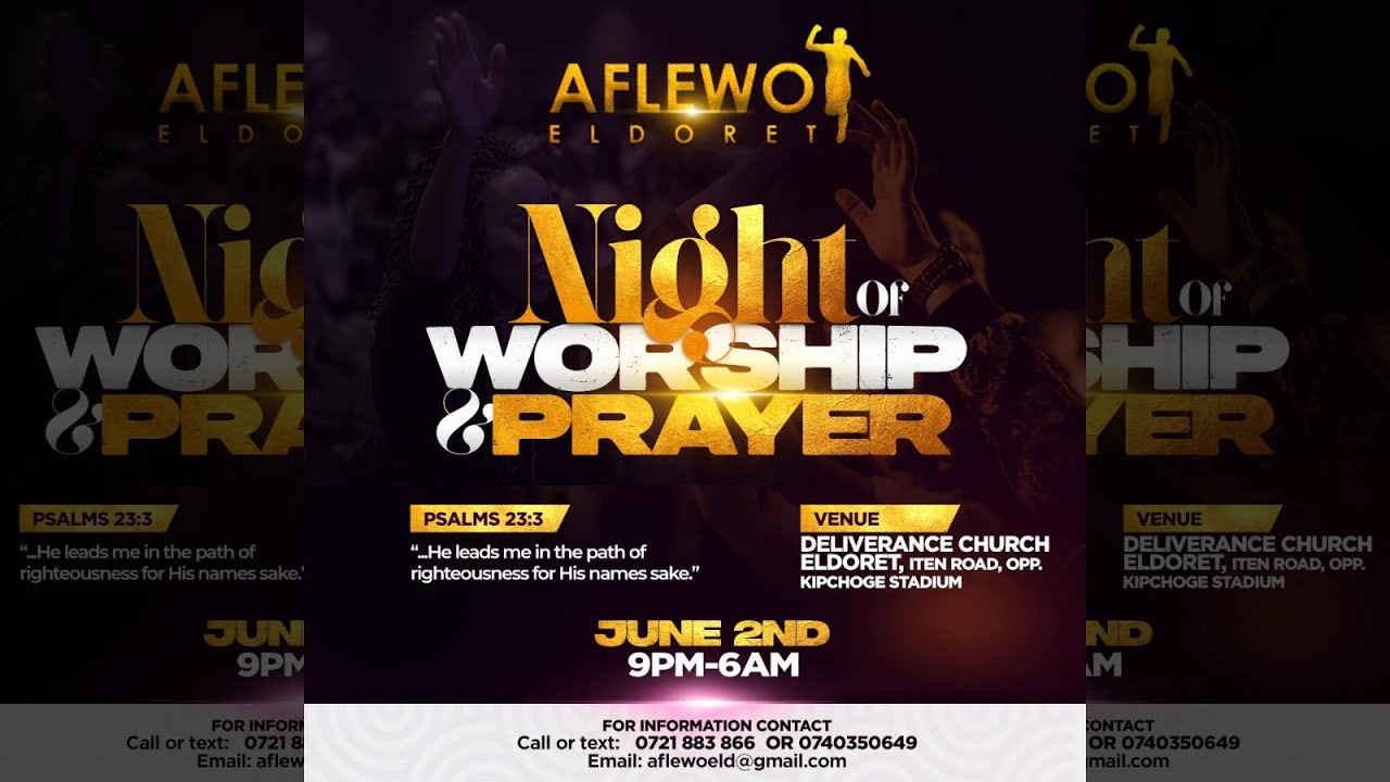 AFLEWO : Night of Worship and Prayer - YouTube