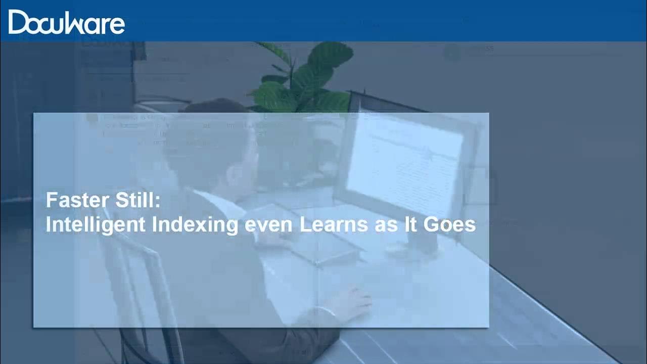 DocuWare Tutorial 14 Intelligent Indexing - YouTube