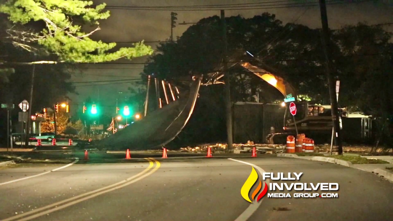 Monster Bomb Cyclone Slams Long Island - YouTube
