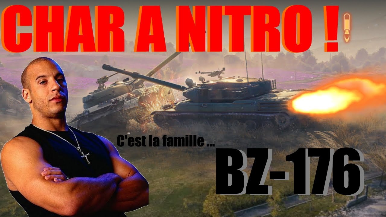 Char à Nitro : BZ-176 - WoT Dossier - YouTube