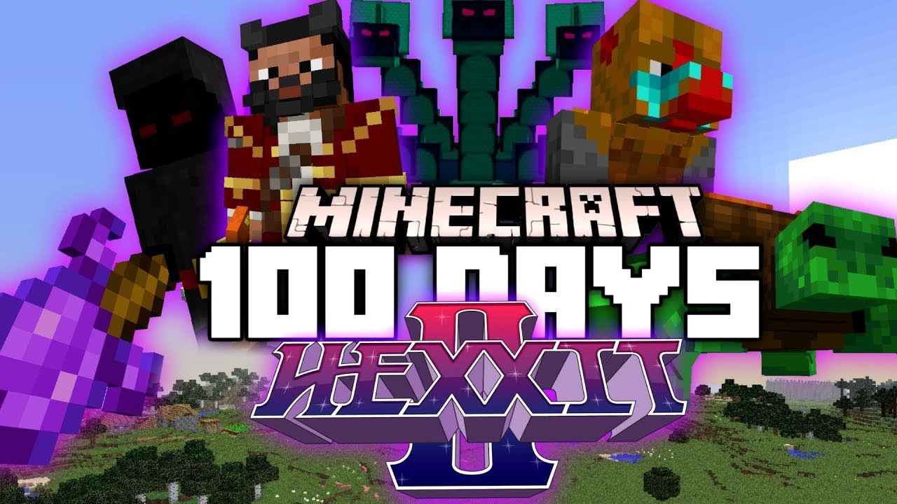Ich überlebe 100 Tage in Hardcore Minecraft Hexxit 2! - Teil 1 - YouTube