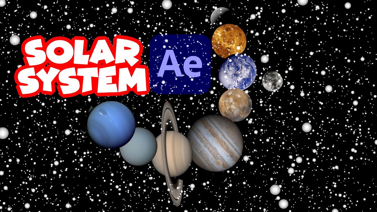 Space Solar System in After Effects || Adobe Shorts - YouTube