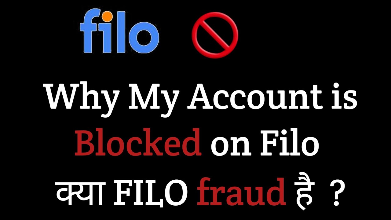 Why Account blocked on filo tutor App #filoapp Is Filo App Fraud ...