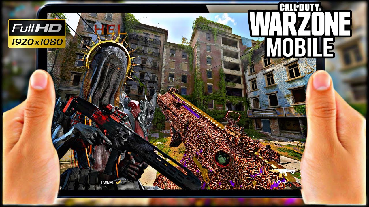 Wriggler Camo + Hell Skin Is Fire 🔥 Warzone Mobile - YouTube