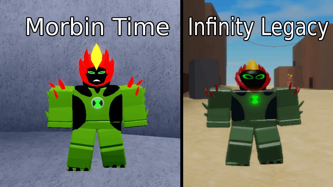 Morbin Time VS Infinity Legacy (Comparison) - YouTube