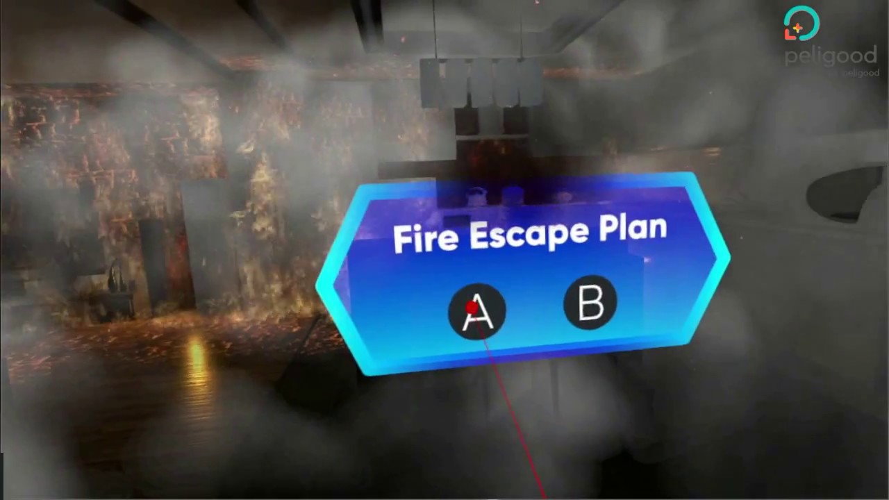 화재안전 VR (Fire Accident VR) 'Fire in the Home' - YouTube