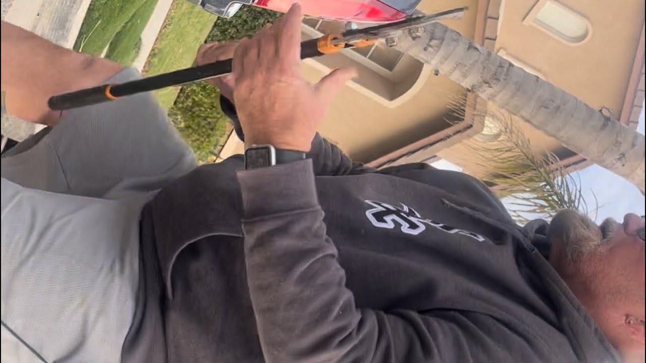 FAKE BOOT ON DADS TIRE PRANK!!!👀 *HE CUT IT OFF* - YouTube