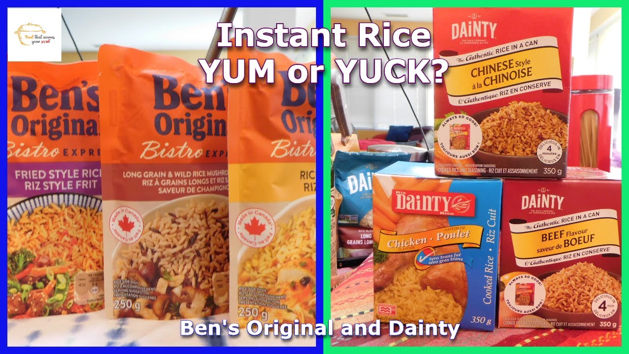 Instant Rice : BUY IT or LEAVE IT?? : Ben's Original and Dainty ...