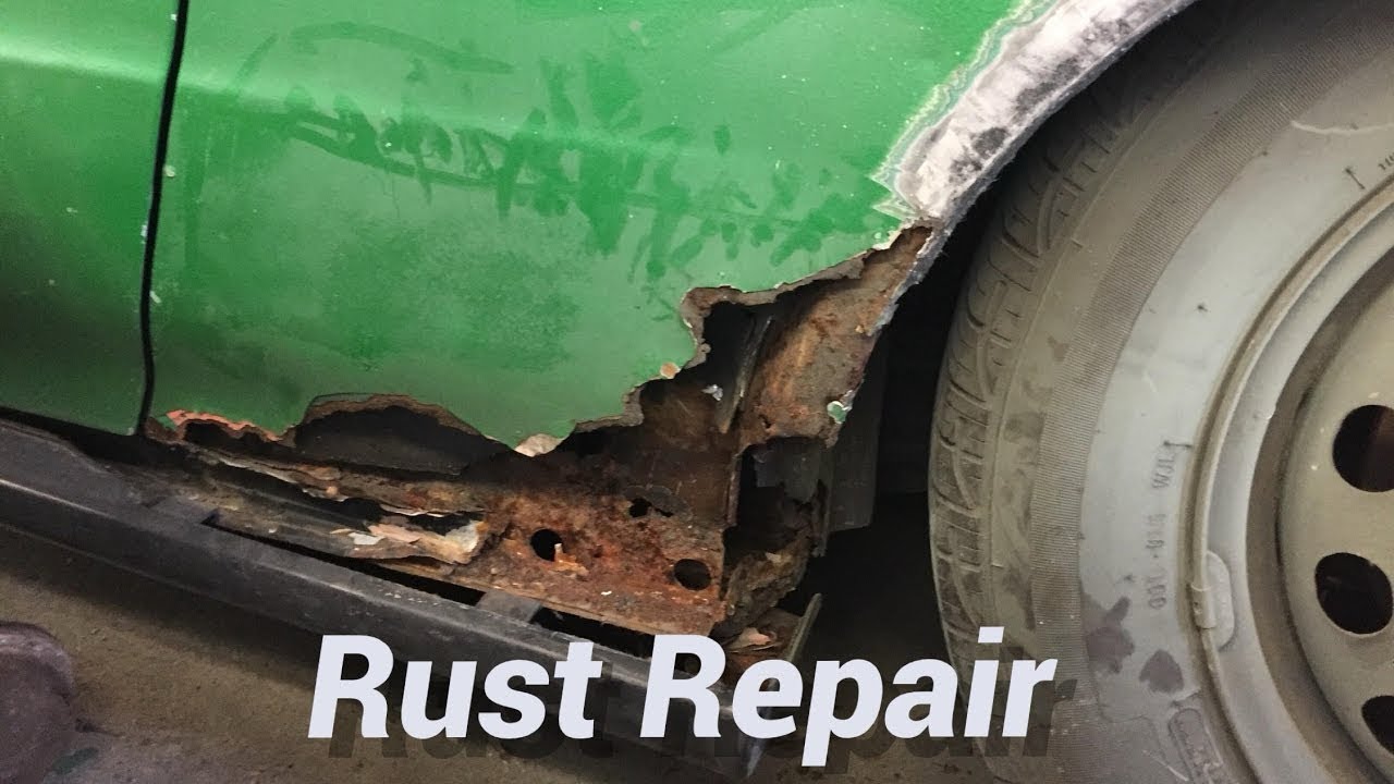 Ford Focus rear wing rust repair - YouTube