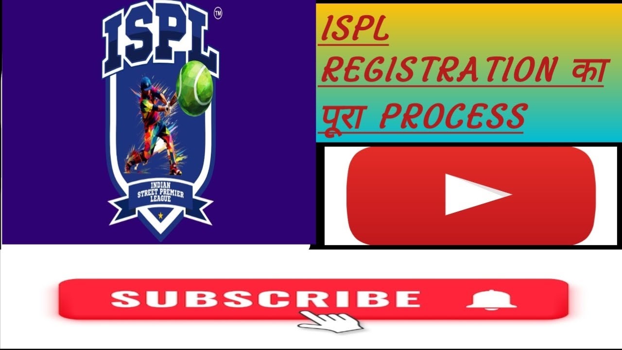 ISPL REGISTRATION PROCESS 🏏|| #ispl #trending #viral #youtubevideo # ...