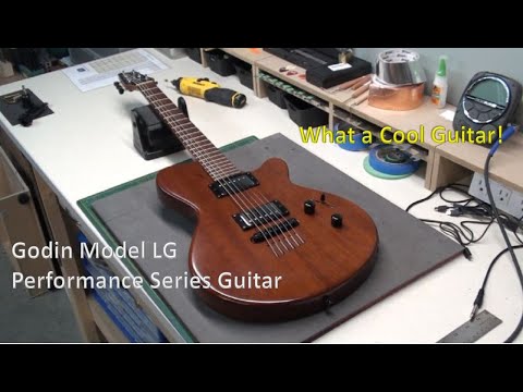 Godin Model LG Performance Series Electric guitar needs a setup - lots ...