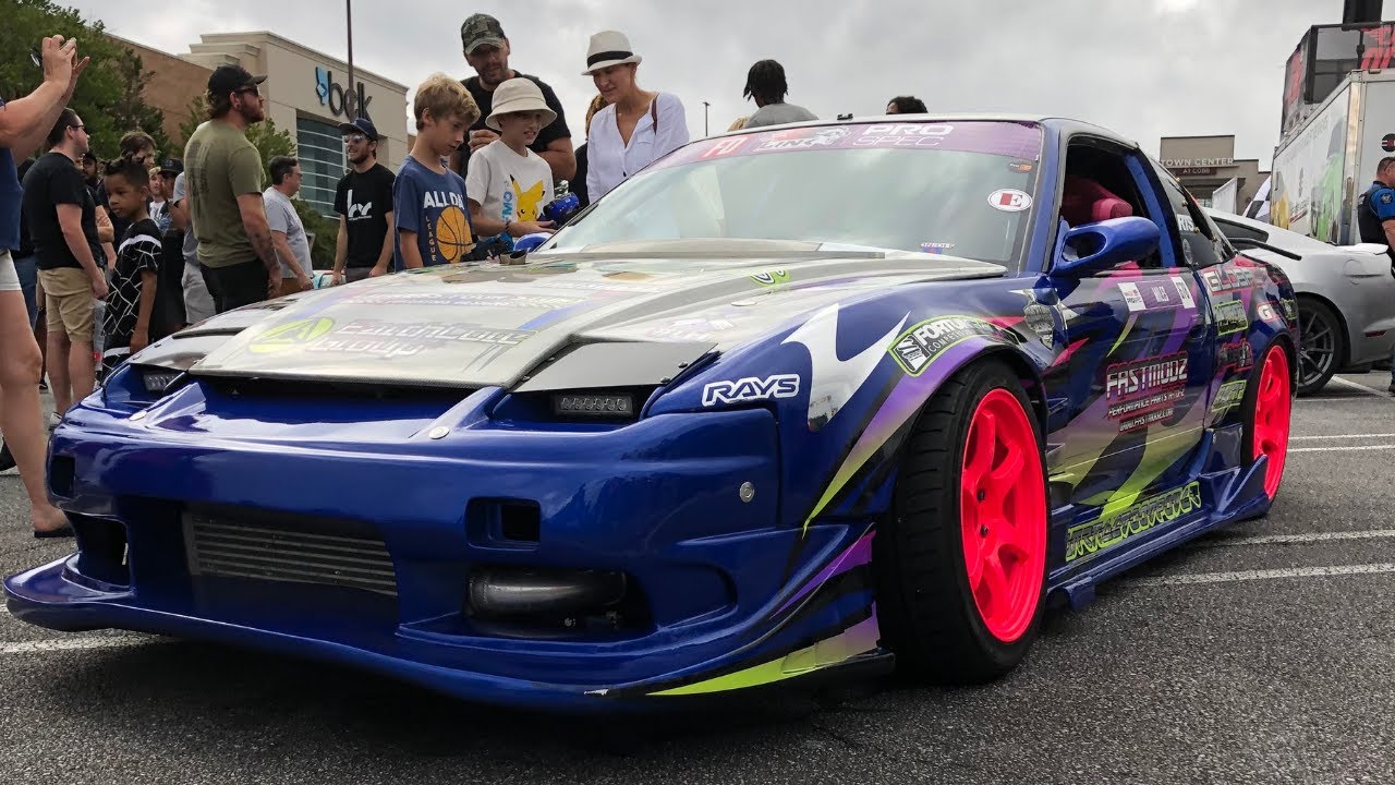 Crazy Drift Build S13!- Caffeine and Octane Car Meet - YouTube