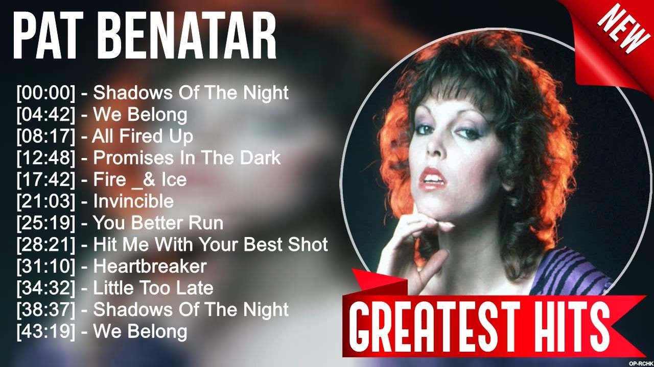Pat Benatar 2023 MIX ~ Top 10 Best Songs ~ Greatest Hits ~ Full Album ...