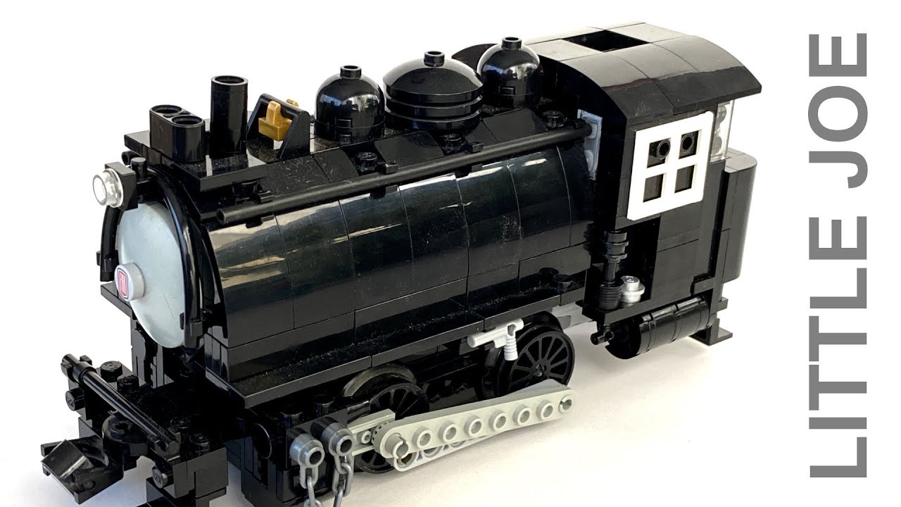 LEGO 1:48 Baltimore and Ohio C-16 0-4-0T (Power Functions + Modded ...