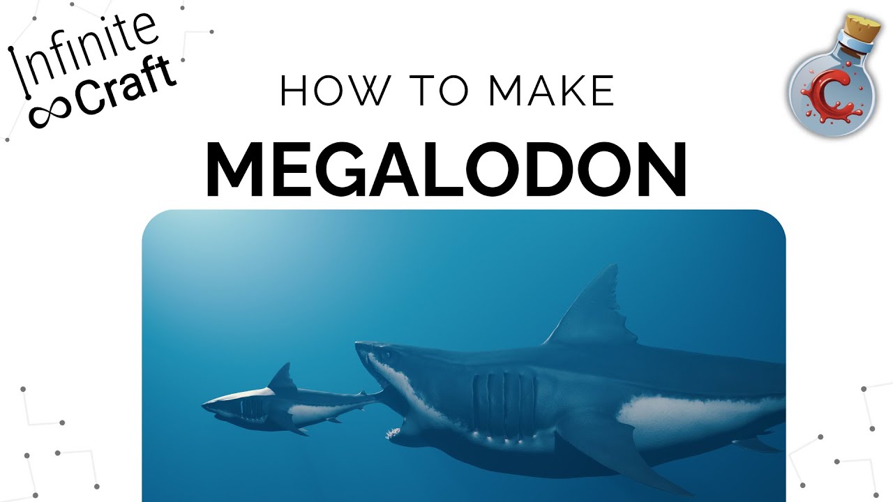 How to make Megalodon in Infinite Craft? - YouTube