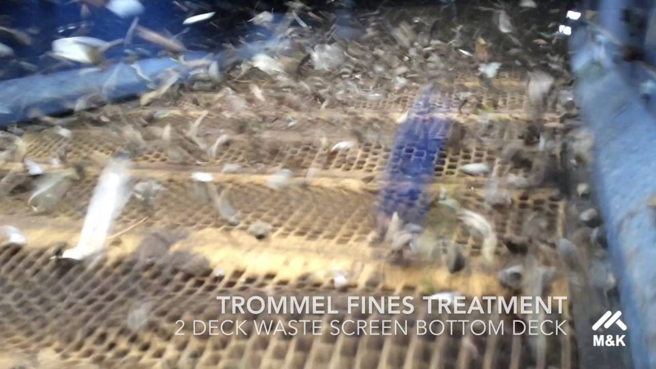 Trommel Screen, Trommel Fines Cleanup, Waste Screen, Air Density ...
