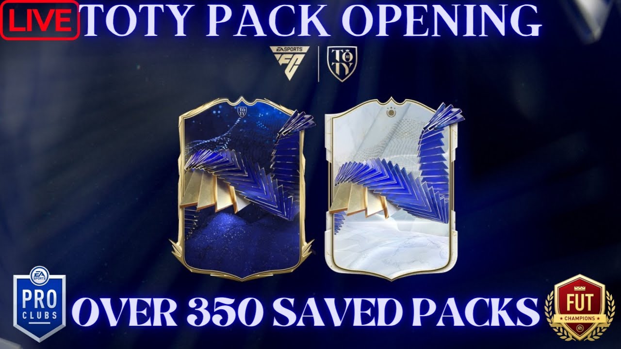 🔴EA FC 24 LIVE HUGE TOTY PACK OPENING | 84x20 Packs, 83x10 Packs, 83x20 ...