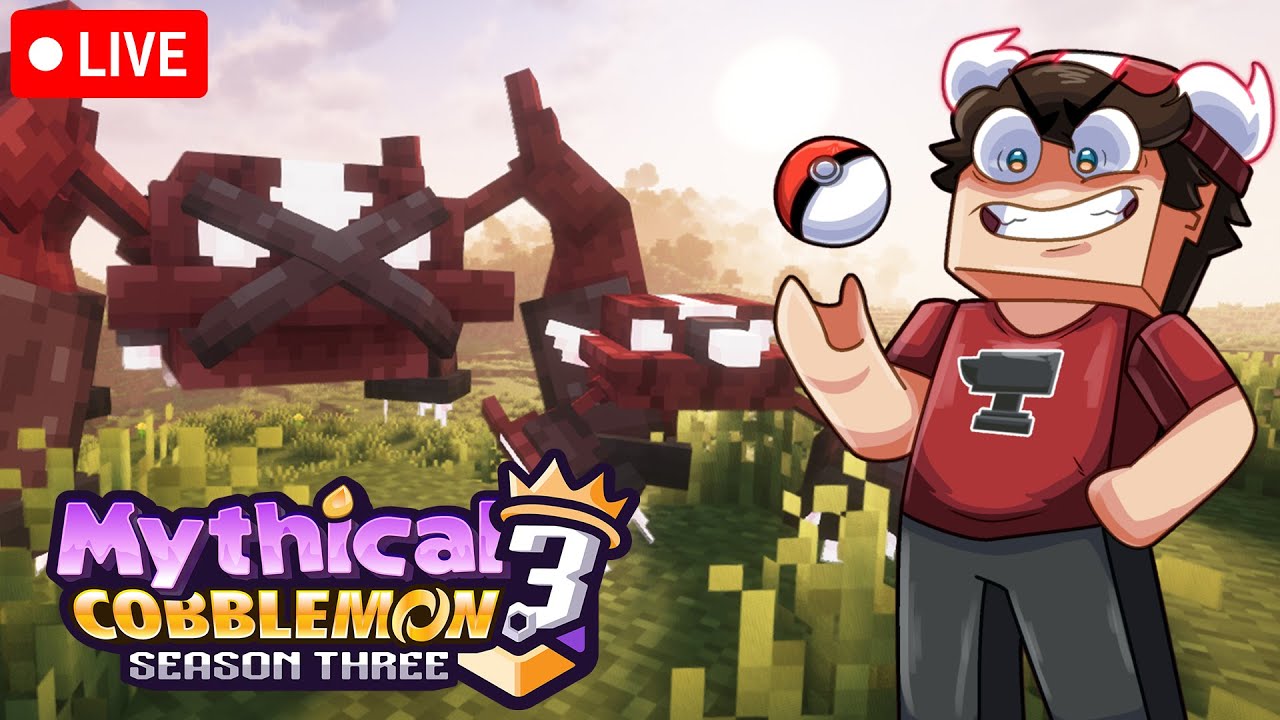 🔴 COBBLEMON IS BACK! | Mythical Cobblemon Season 3 - YouTube