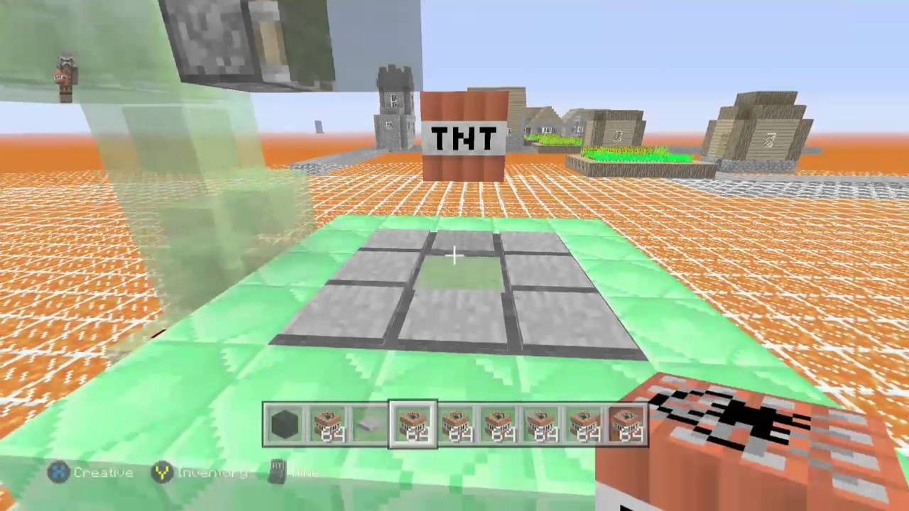 Minecraft tnt launcher with slime blocks - zoqamacro
