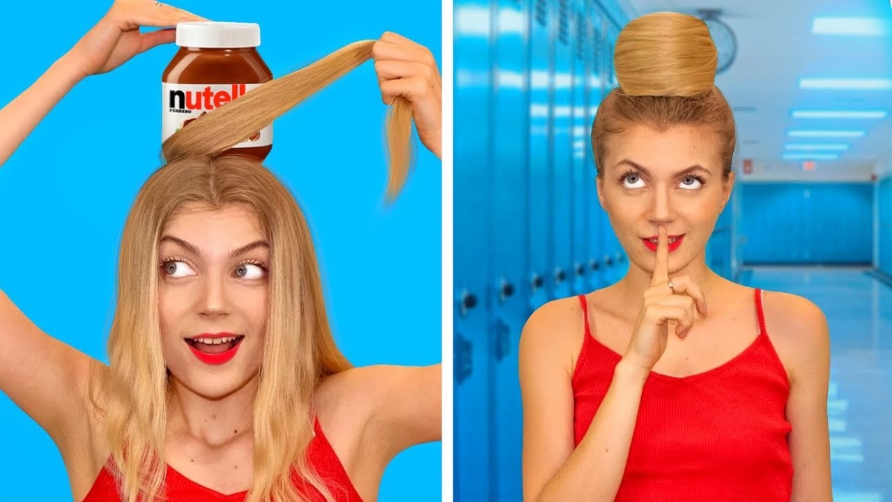 FUN DIY FOOD HACKS! Smart Girly Hacks by Mr Degree - YouTube