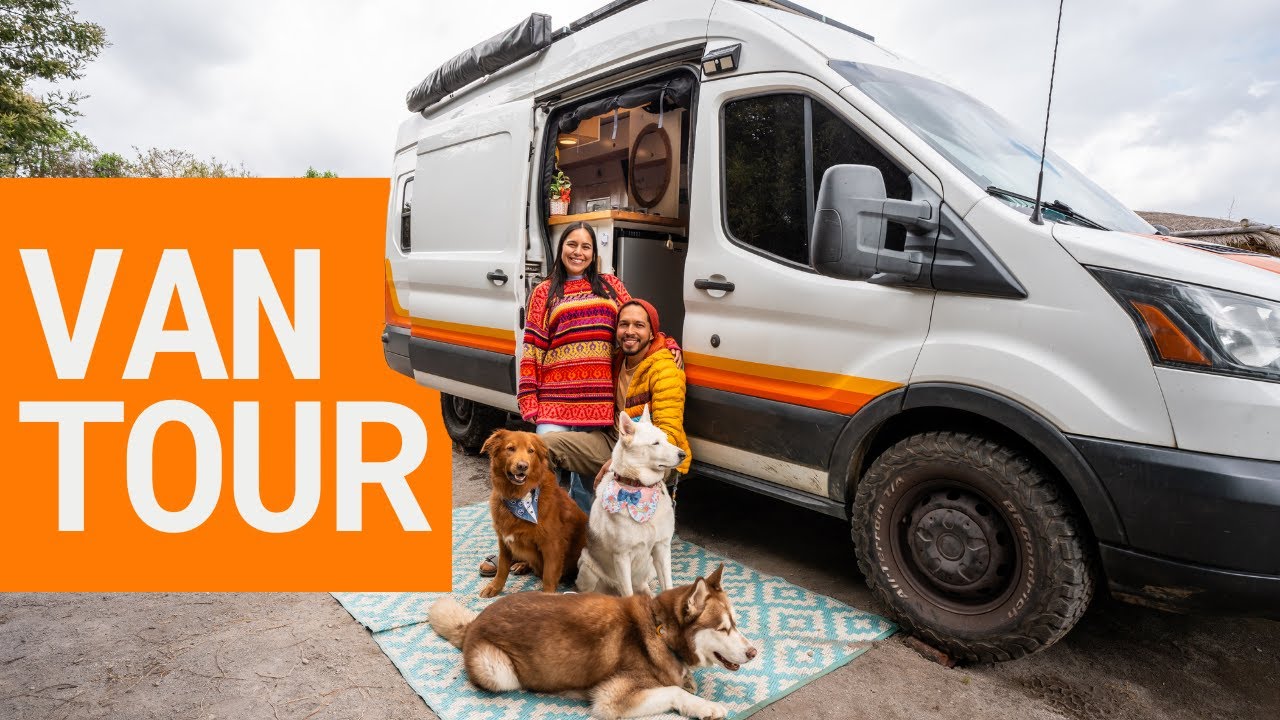 VAN TOUR | 5 Years, 3 Big Dogs, 1 Cozy Camper: How Do We Live Here ...