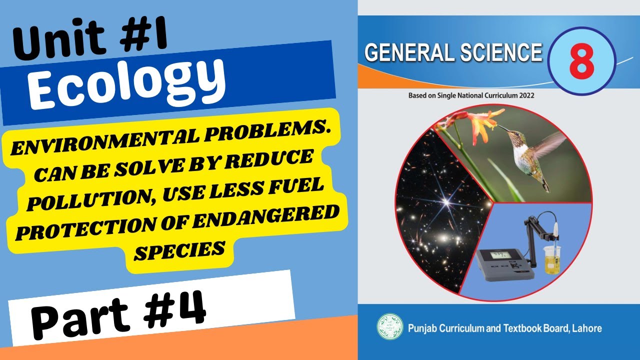 Class 8 new science book chapter 1 || part 4 || Ecology || Class 8 new ...