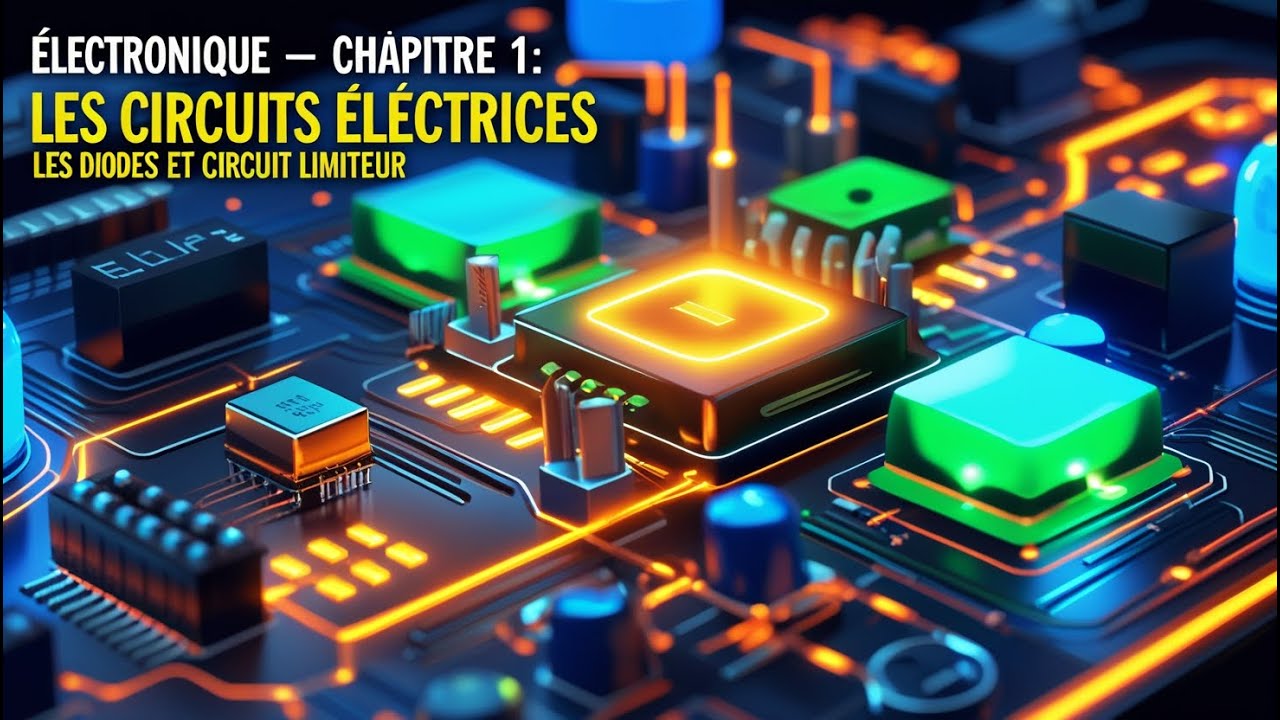 Electronique- Chapitre 1 Les Circuits Electriques " DIODE _ CIRCUIT LIMITEUR " - YouTube