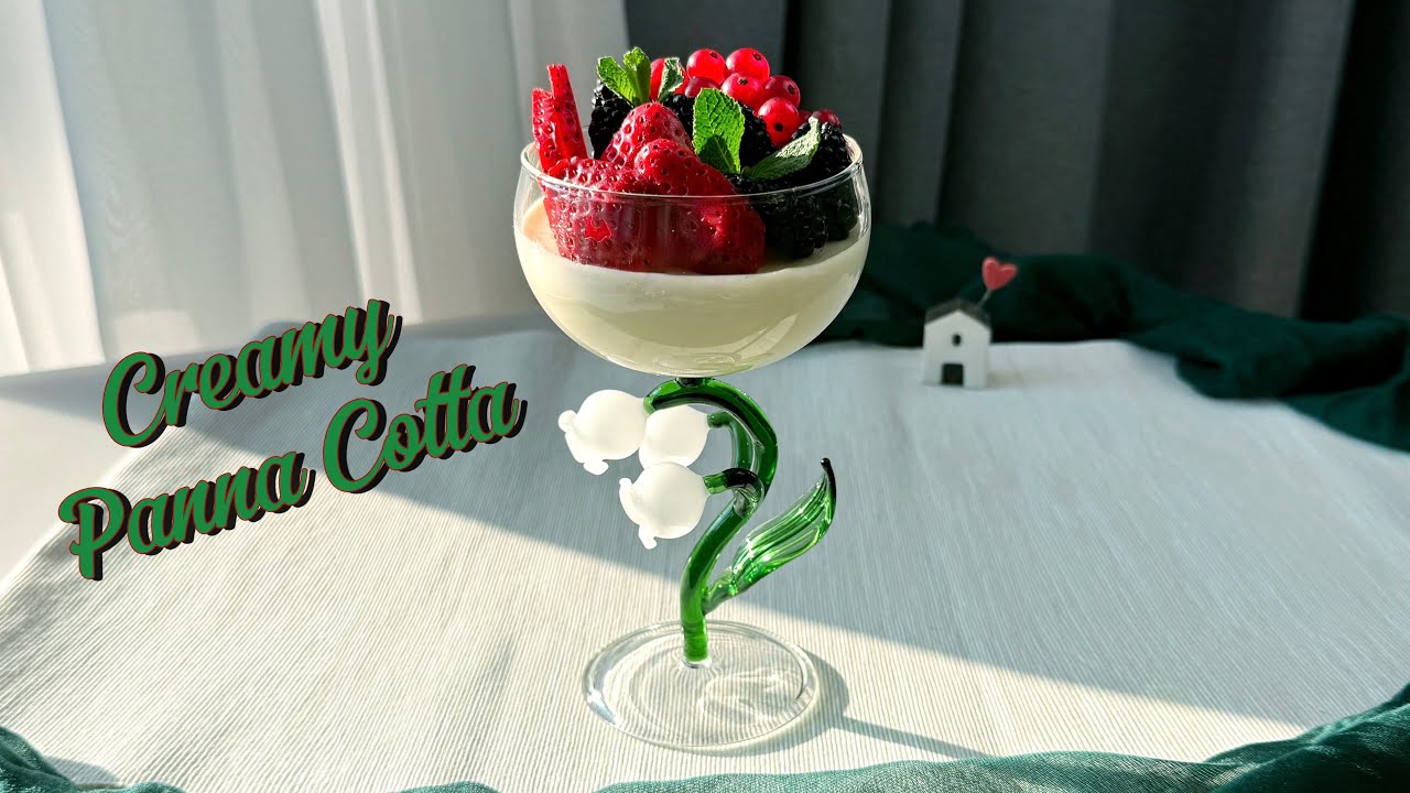 Panna Cotta Classic Recipe - Silky, Creamy & Easy to Make! 🍮Italian ...