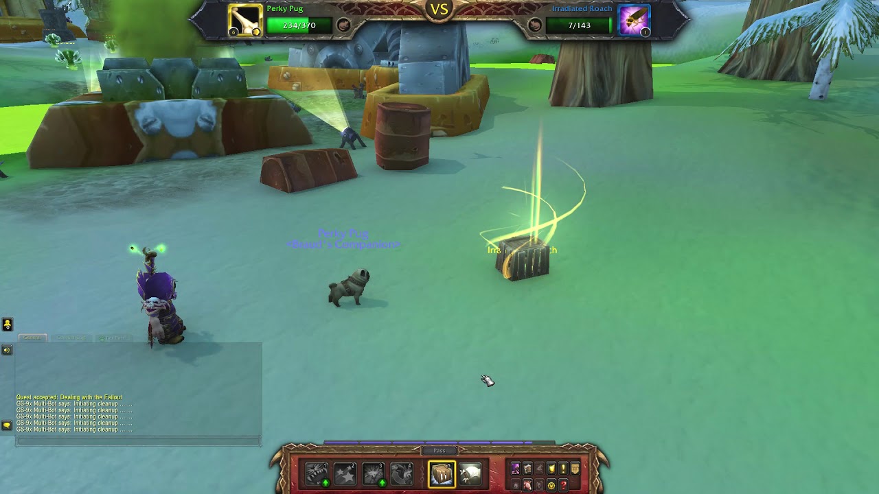 How to get an Irradiated Roach battle pet - World of Warcraft - YouTube