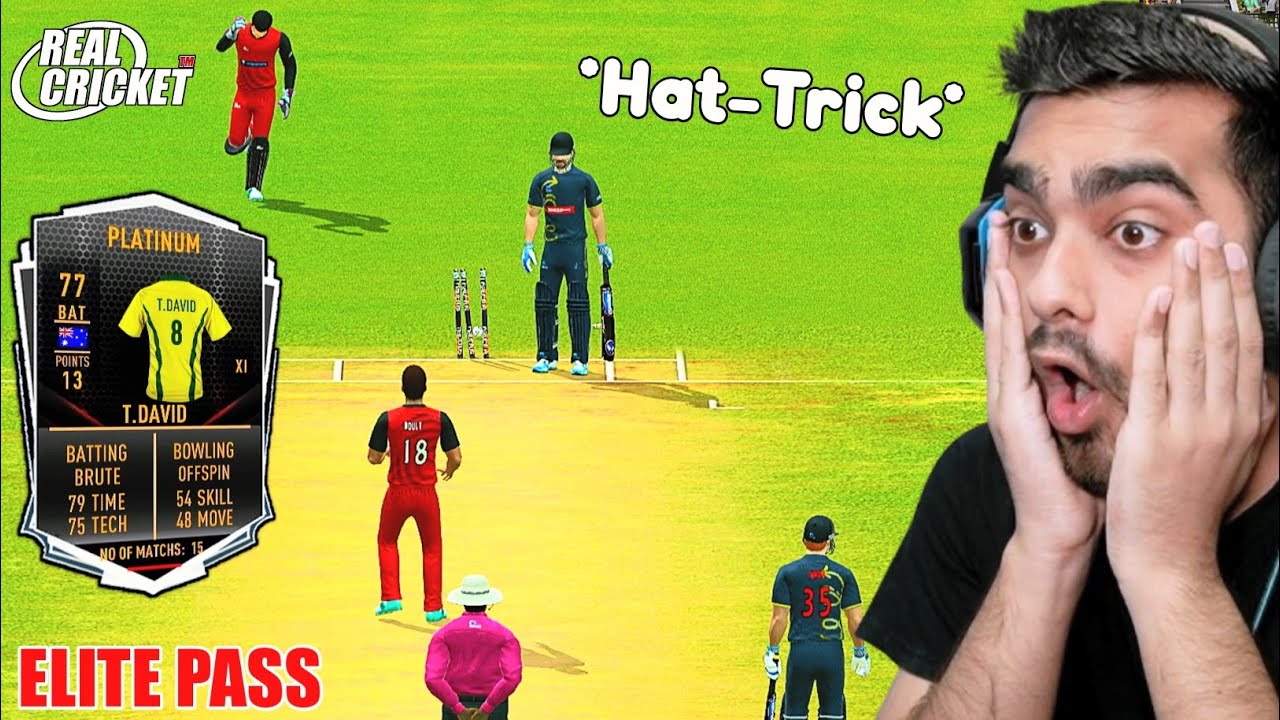 *HAT-TRICK* In Multiplayer Real Cricket (Elite Pass) - YouTube