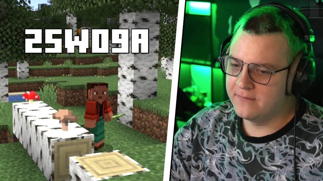 Пятёрка смотрит Снапшот 25w09a | Поваленные Деревья в Minecraft 1.21.5 ...