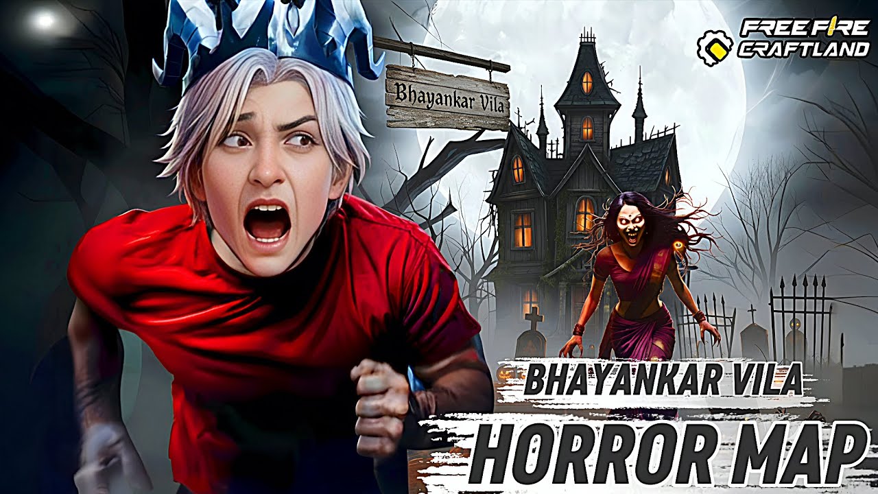 😍 Free Fire New 👻 Horror Map Padu Dayan Bhyankar Vila 😂 Map Code | VIP ...