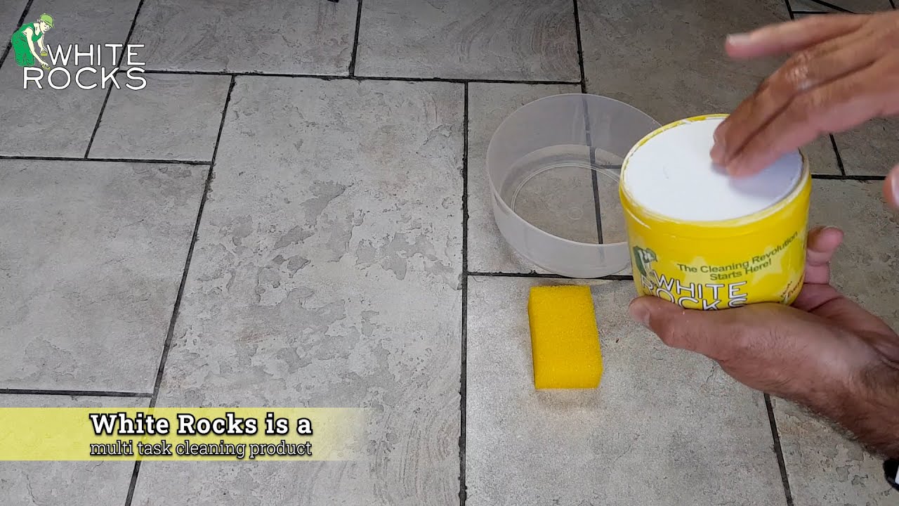 White Rocks Cleaner Demonstration - YouTube