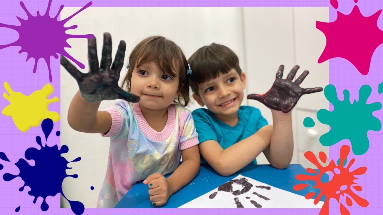 Misturando as cores e descobrindo novas tonalidades/Learning to mix ...