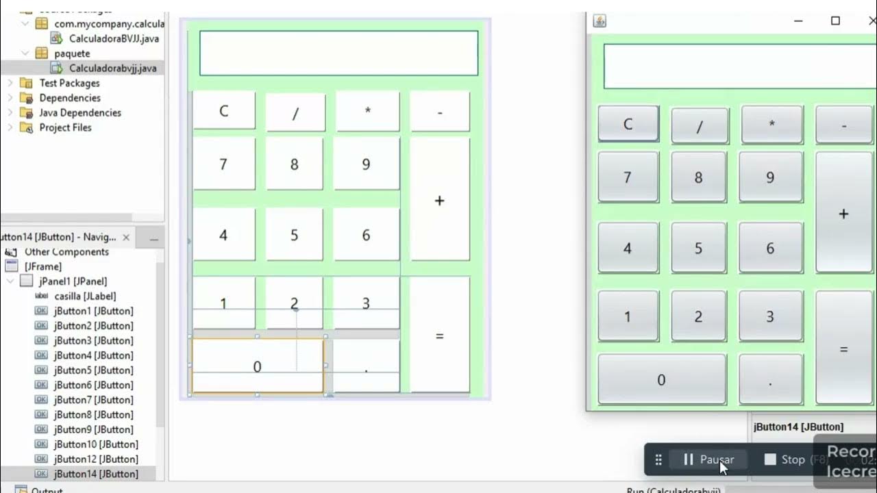 CALCULADORA BASICA EN JAVA / BURBANO VERA JOSSELYN - YouTube