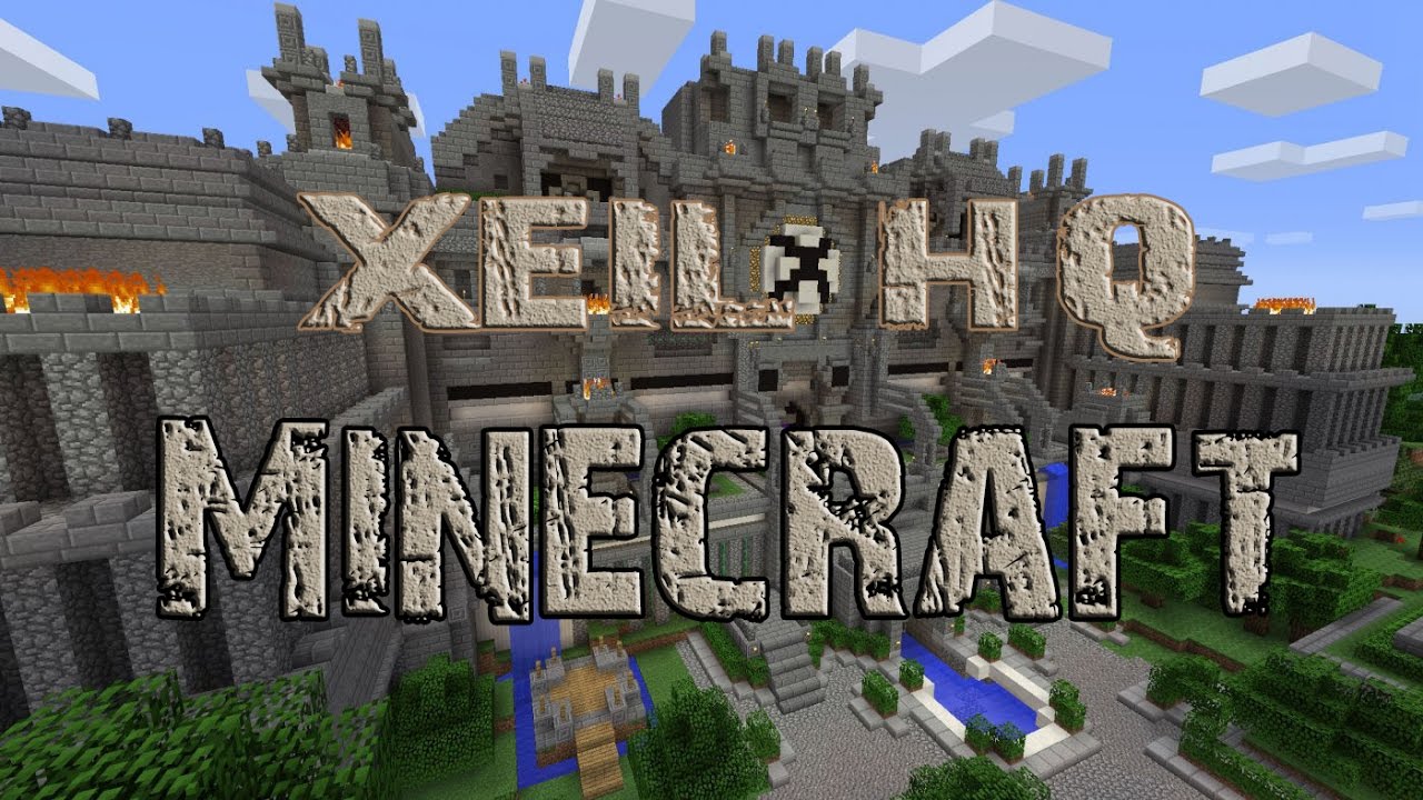 ОБЗОР КАРТЫ НА Minecraft XEIL TEAM GAMING HQ - YouTube