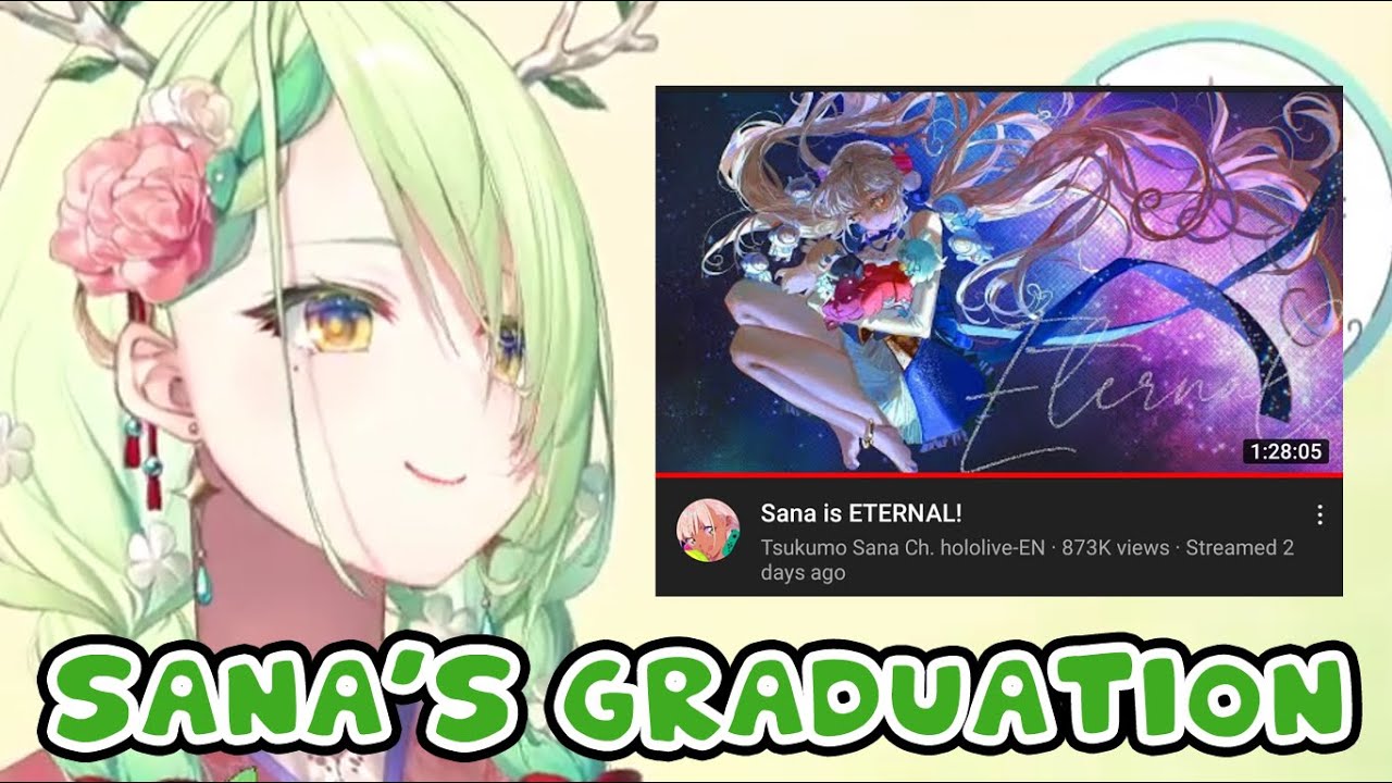 [ENG SUB/Hololive] Fauna talks about Sana's graduation stream - YouTube