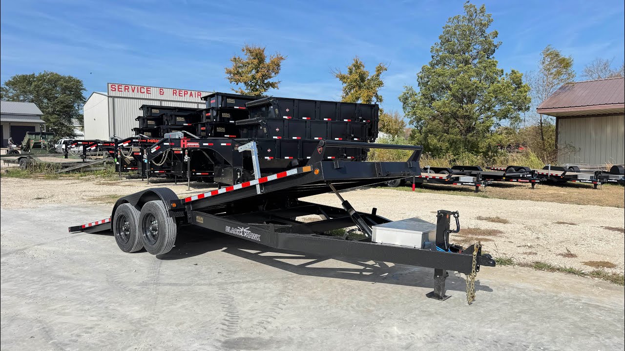 We are doing a walk around of a Black Hawk Trailer, and seeing if this ...
