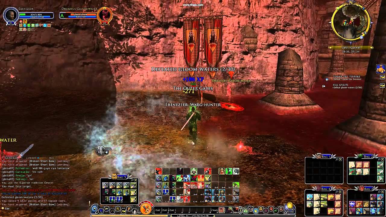 LOTRO Champion Low Level Fun and Challenges (part 2 - levels 20 to 32 ...