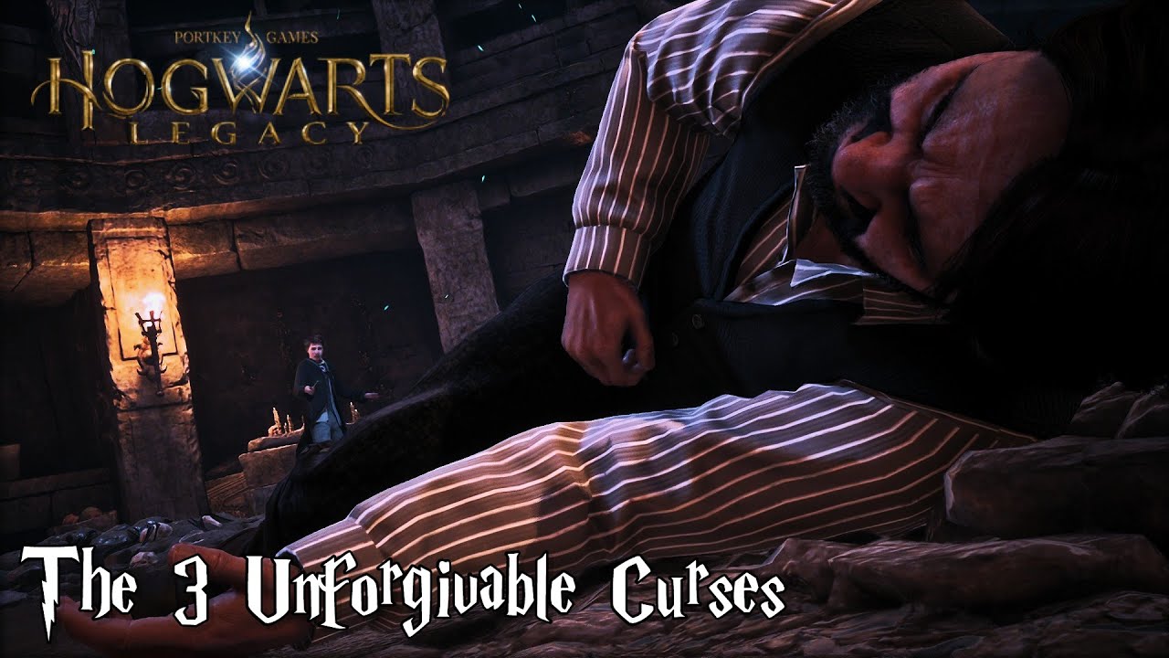 The 3 Unforgivable Curses - Hogwarts Legacy Side Quests - YouTube