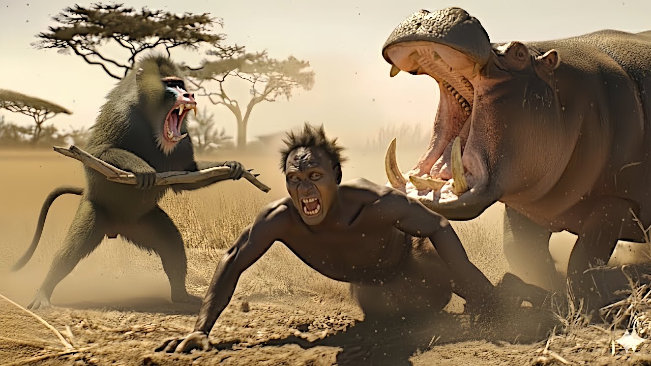 Life Millions of Years Ago | A Prehistoric Human Faces Off Against a ...