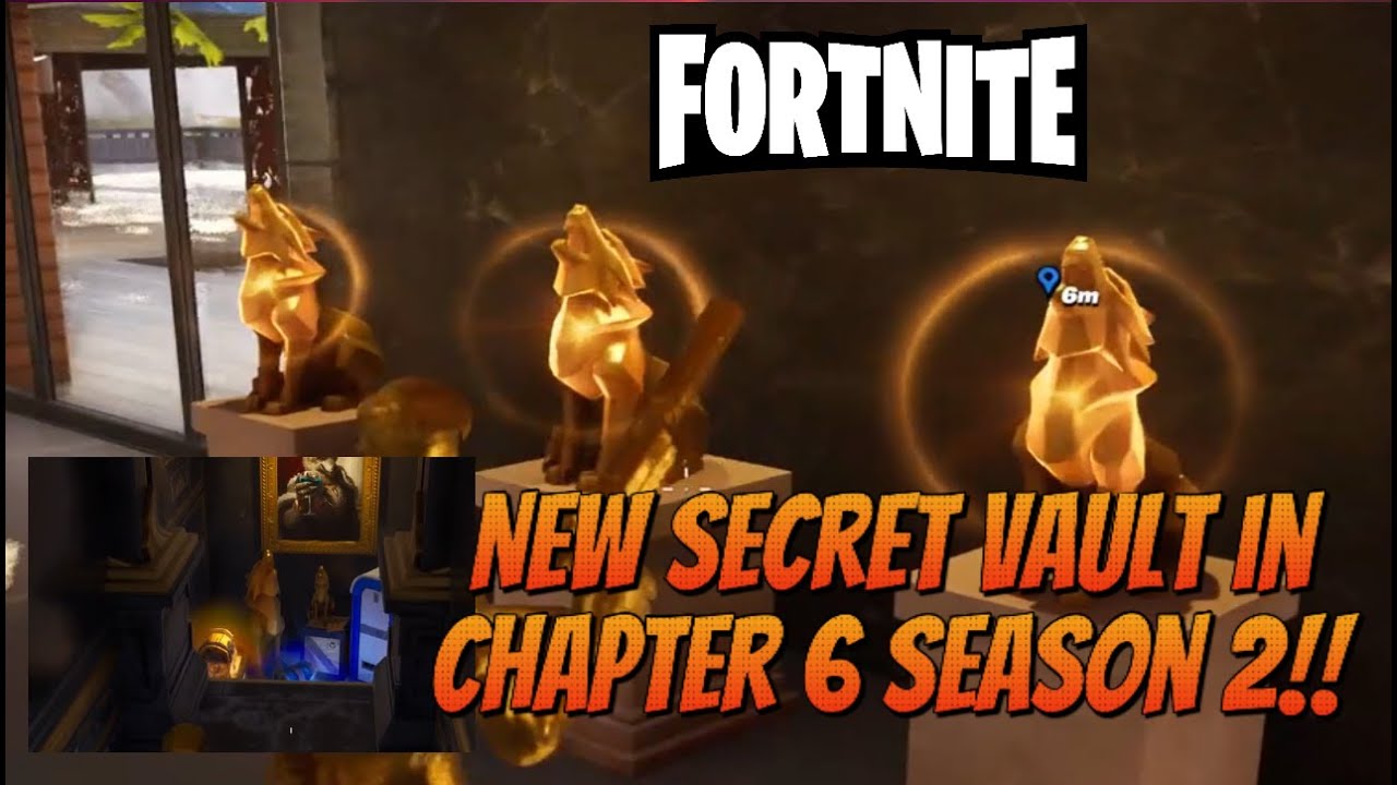 Find the New Secret Vault at Outlaw Oasis in Fortnite Chapter 6 Season ...