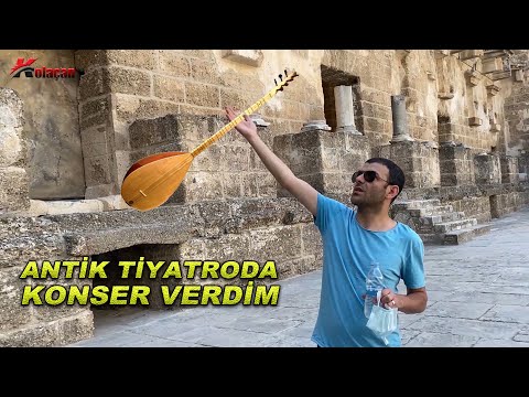 Aspendos Antik Tiyatro da Konser verdim  | Kararsızlık günü | Antalya motovlog #3