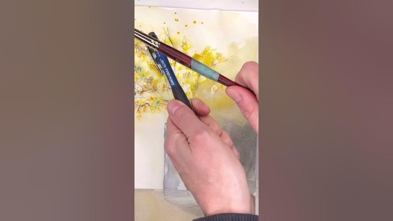 Paint semi- abstract watercolor flowers with confidence ! - YouTube